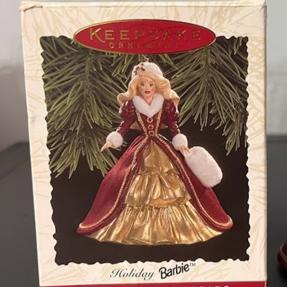 Barbie | Holiday | Barbie Hallmark Keepsake Ornament Collectors Series ...